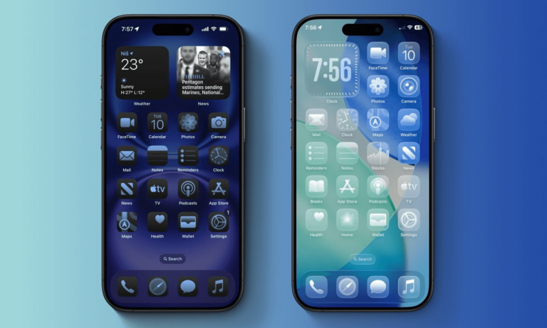 iOS 26 So Với iOS 18 : “Liquid Glass” Của Apple Có Phải Là Thiết Kế Mới ...