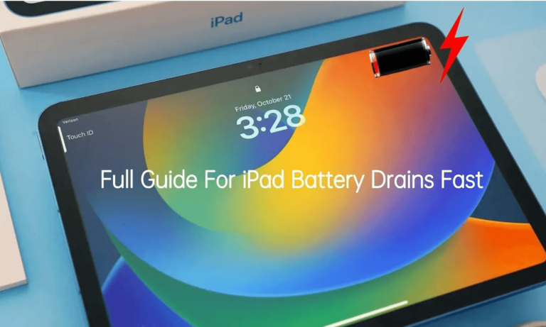 5 Lý Do Khiến iPad Tụt Pin Nhanh Khi Không Sử Dụng Và Cách Khắc Phục