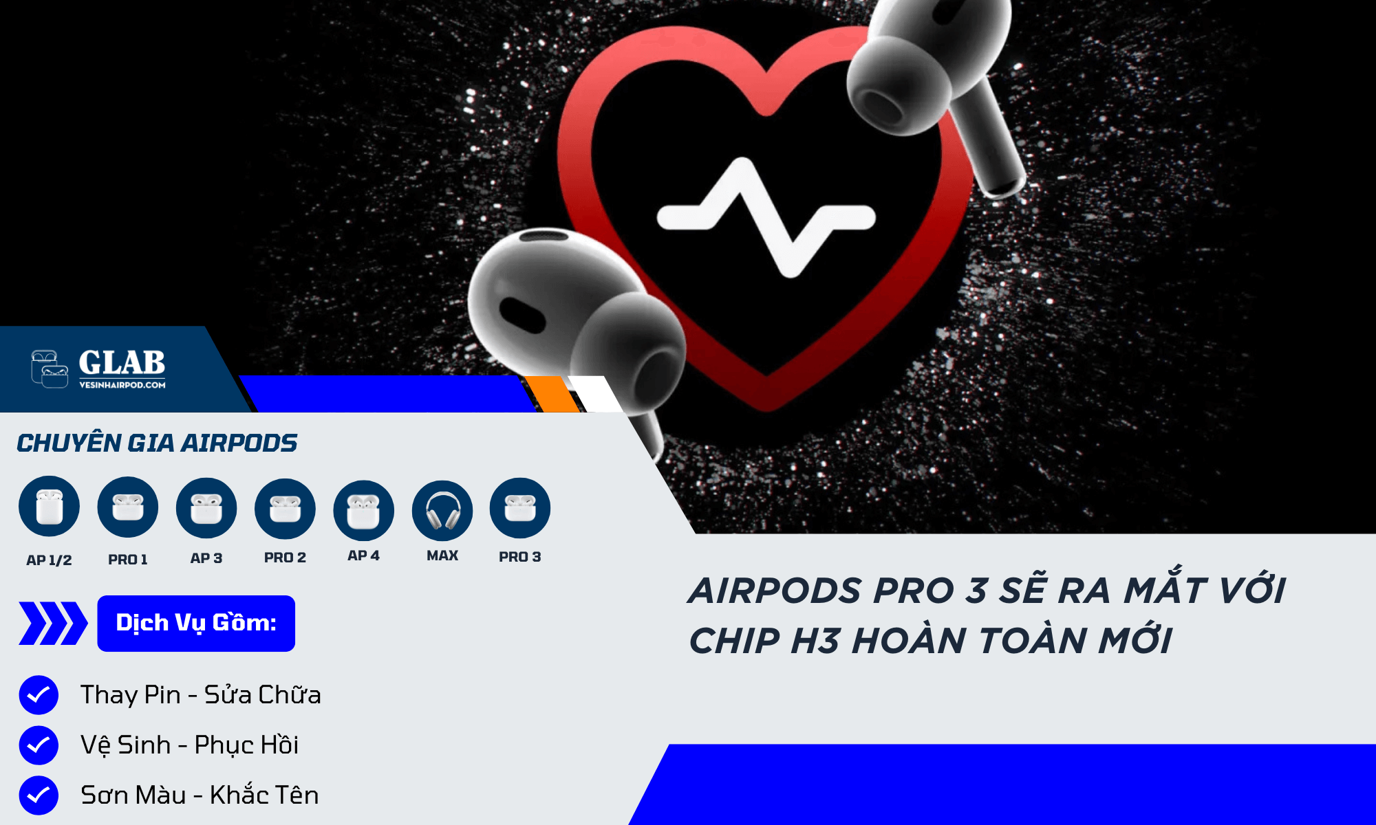 Airpods Pro 3 Sẽ Ra Mắt Vào Tuần Tới Với Nhiều Tính Năng Mới