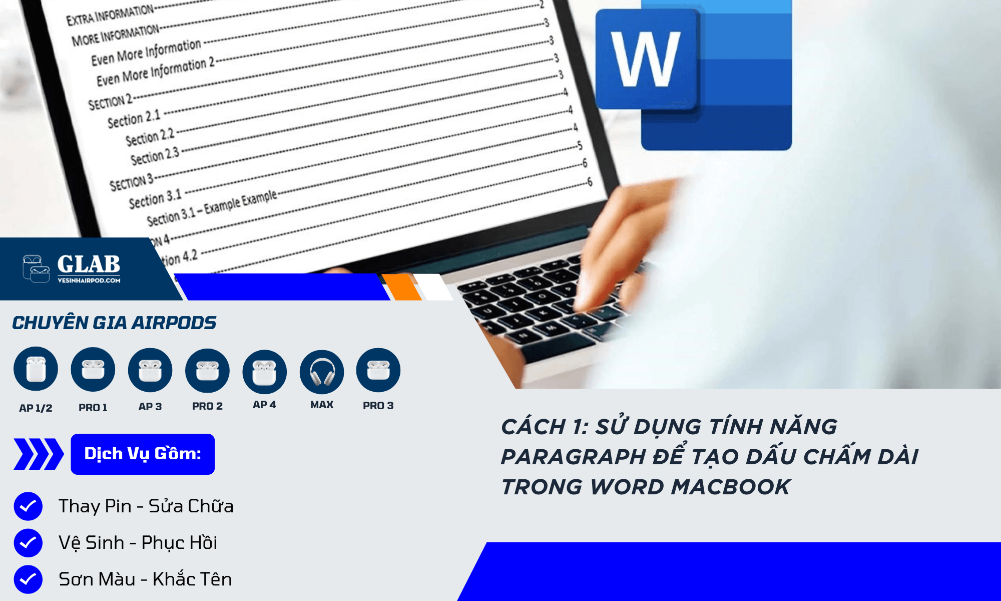 Làm Thế Nào Để Tạo Dấu Chấm Dài Trong Word Macbook