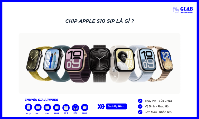 Chip Apple S10 SiP Là Gì Và Có Gì Mới So Với Thế Hệ Trước
