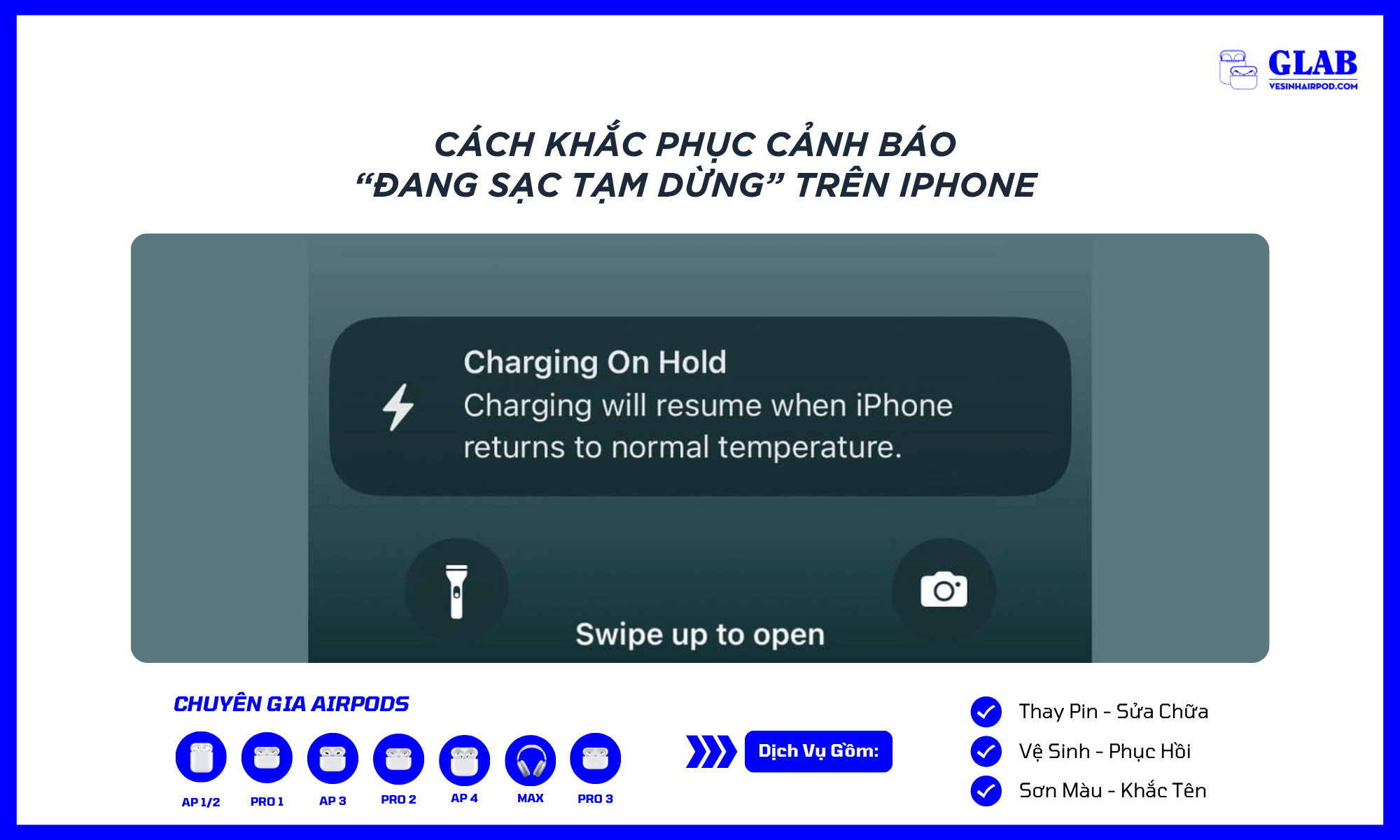 Cách Sửa Lỗi Cảnh Báo "Đang Sạc Tạm Dừng" Trên iPhone