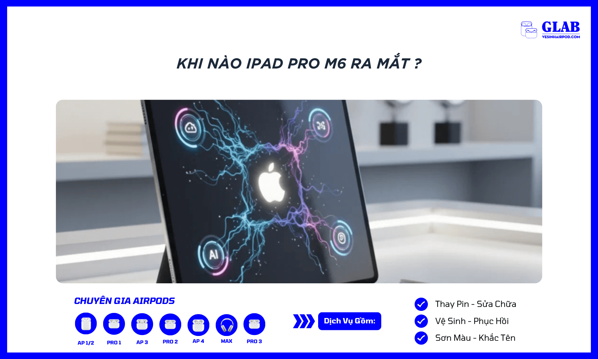 iPad Pro Sẽ Được Trang Bị Hệ Thống Làm Mát Buồng Hơi Với Model M6