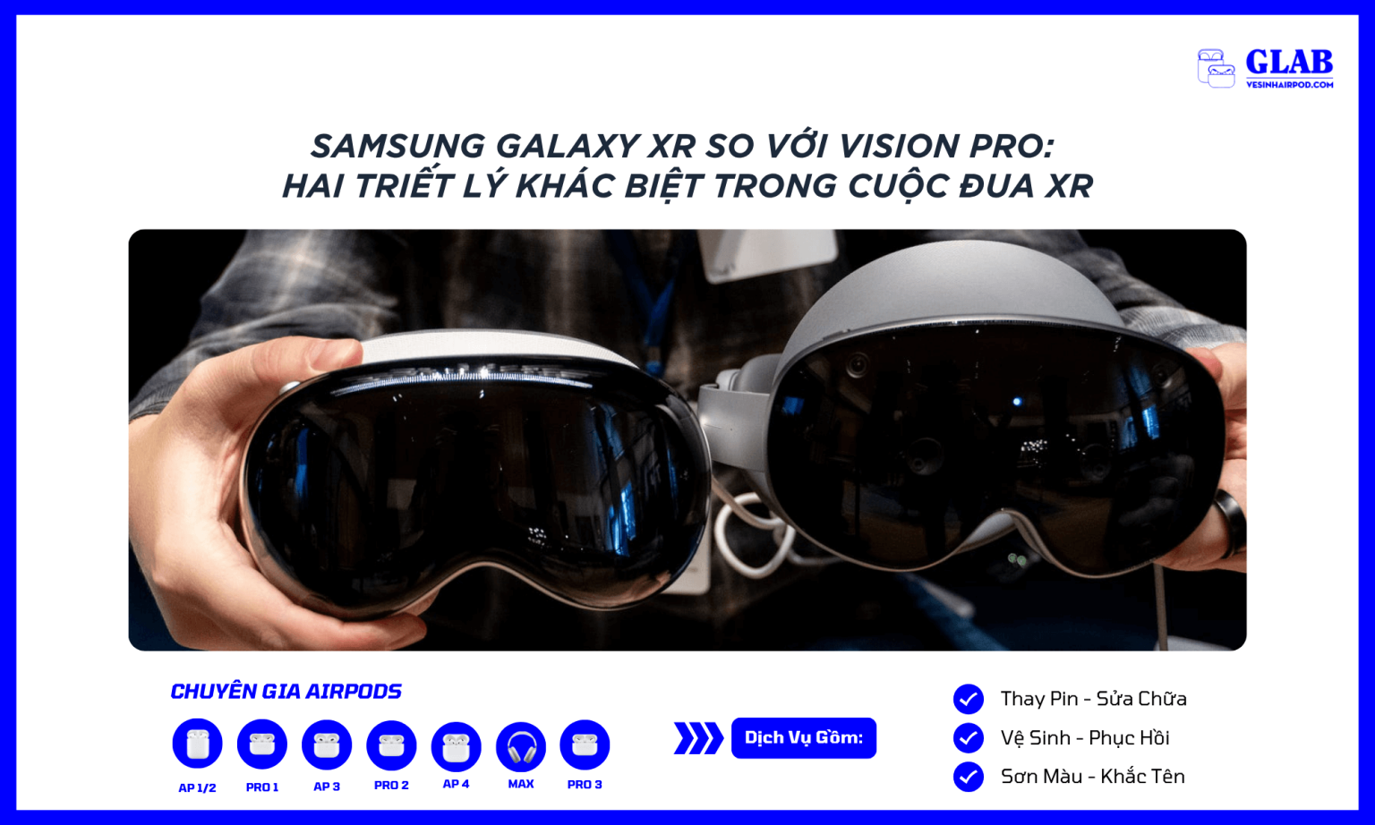 Samsung Galaxy XR So Với Apple Vision Pro : Ai Chụp Ảnh Đẹp Hơn